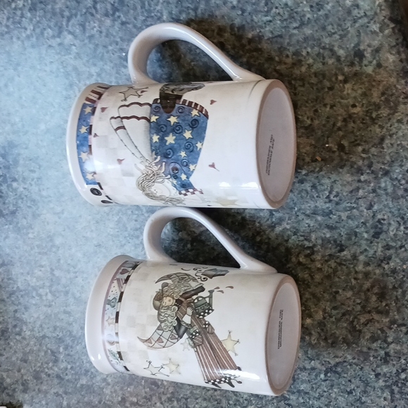 None | Kitchen | 2 Coffee Mugs Angles Kitchen | Poshmark